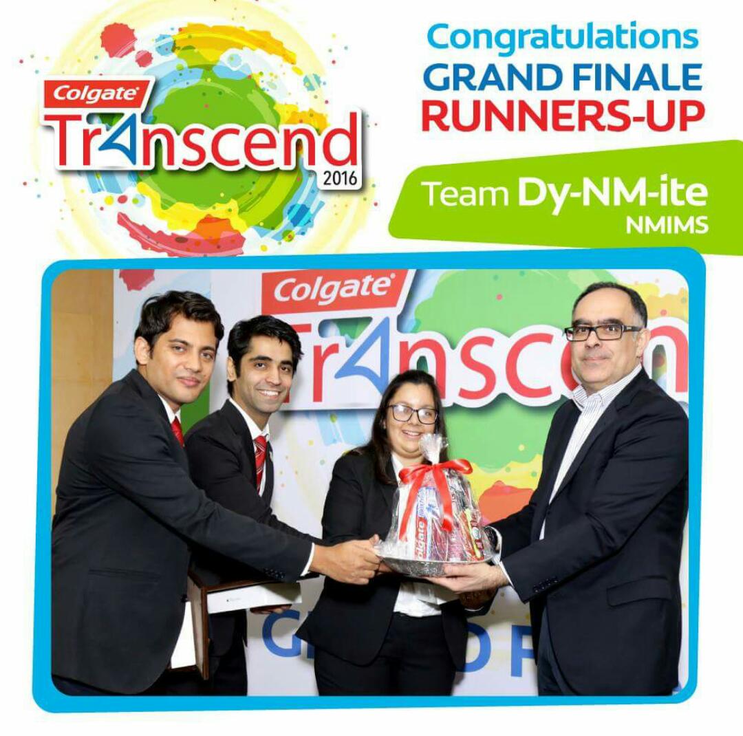 Team Dy-NM-ite From NMIMS Mumbai - National Runners Up At Colgate ...