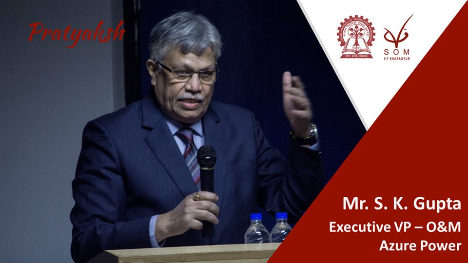 Guest Lecture By Dignitaries From Azure Power - Mr. Surendra Kumar ...