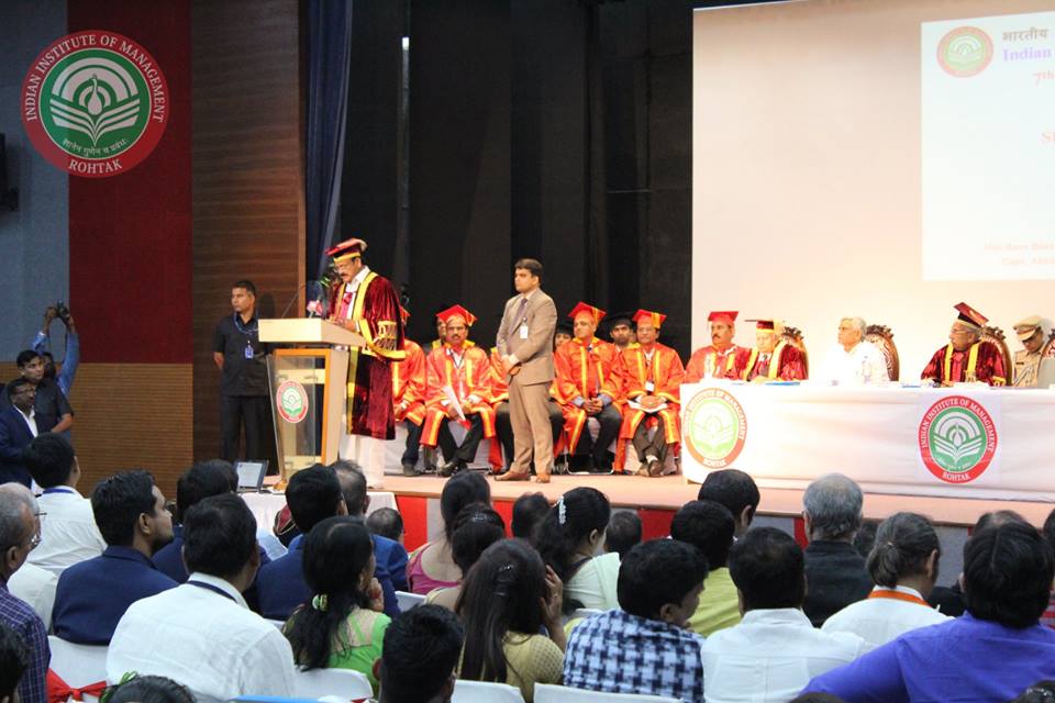 IIM Rohtak Witnesses The 7th Annual Convocation - InsideIIM