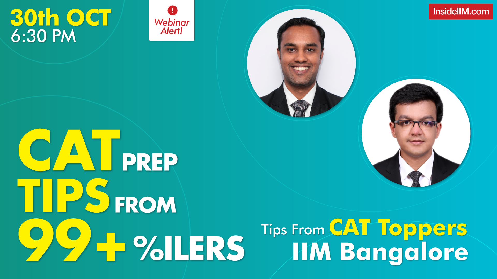 CAT Prep Tips From 99+%ilers And IIM Bangalore Students | Webinar - InsideIIM